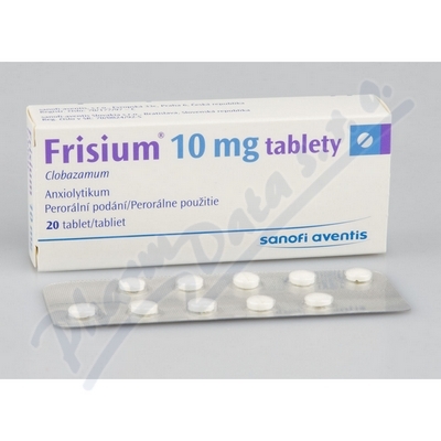 Frisium 10 por.tbl.nob.20x10mg
